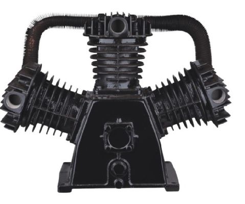 5.5HP 2 Stage Compressor Head For Piston Reciprocating Compressor