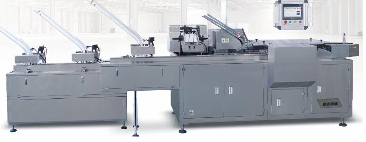 Multi Automatic Cartoning Equipment HCZ-130CL Four Side Packing Carton ...